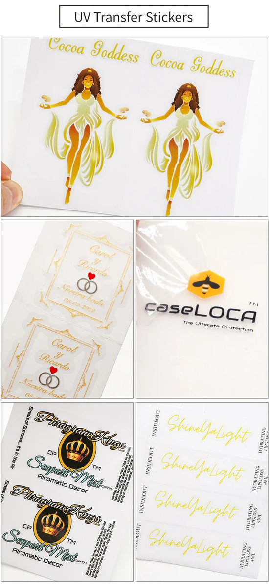Custom 3d Logo Metal Transfer Stickers, UV Adhesive Sticker – Ankaicustom